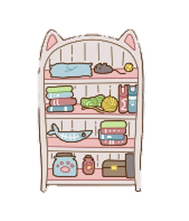 Cat Bookcase | Boba Story Wiki | Fandom