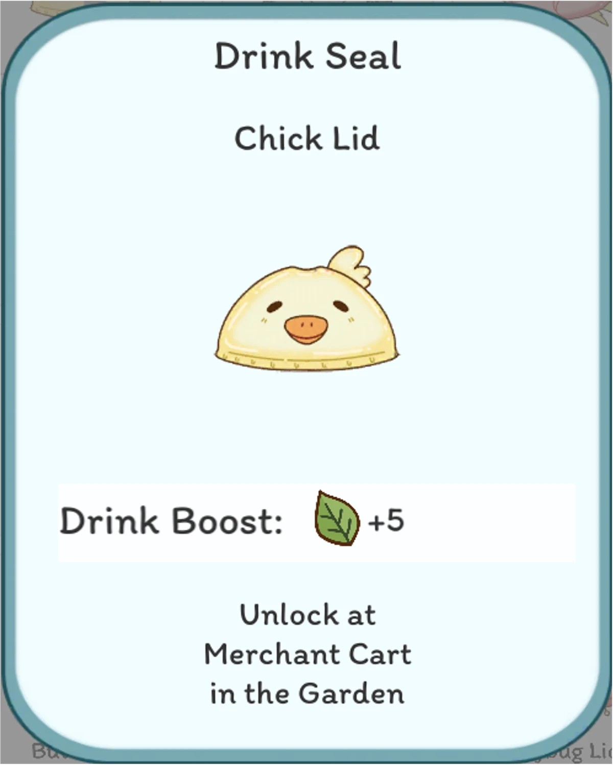 Chick Lid | Boba Story Wiki | Fandom
