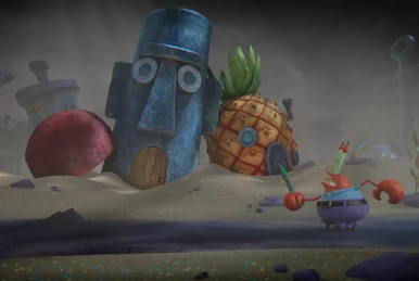 La Casa De Calamardo En La Vida Real Bob Esponja | Los Momentos Más