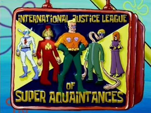 La Liga Internacional de Justicia de los Súper Conocidos | Bob Esponja ...