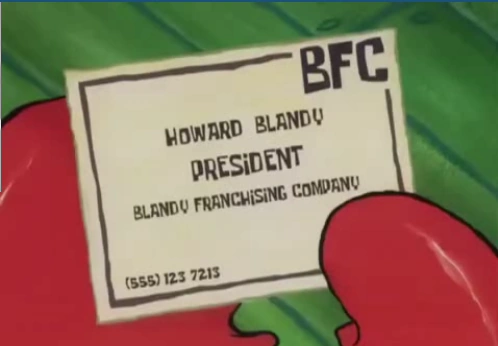 Howard Blandy | Bob Esponja Wiki | Fandom