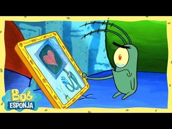 Plancton Bob Esponja Enfadado