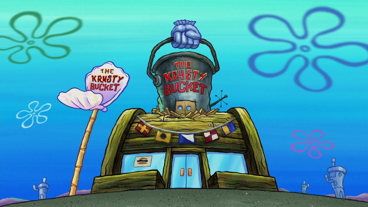 El Balde Cascarudo (localización) | Bob Esponja Wiki | Fandom