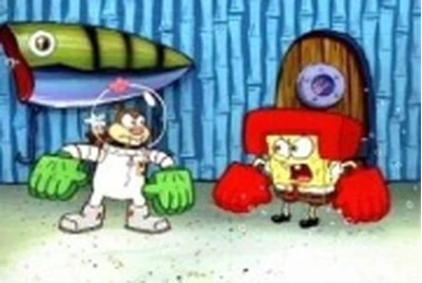 Bob Esponja Labios Secos