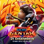 BoBoiBoy Galaxy Gentar | Boboiboy Wiki | Fandom