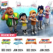BoBoiBoy Galaxy (Season 2) | Boboiboy Wiki | Fandom