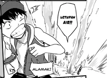 how to draw boboiboy water