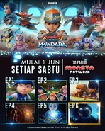 BoBoiBoy Galaxy Windara | Boboiboy Wiki | Fandom