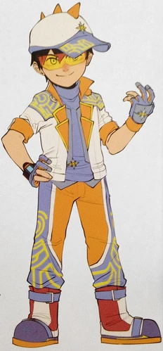 how to draw boboiboy galaxy solar