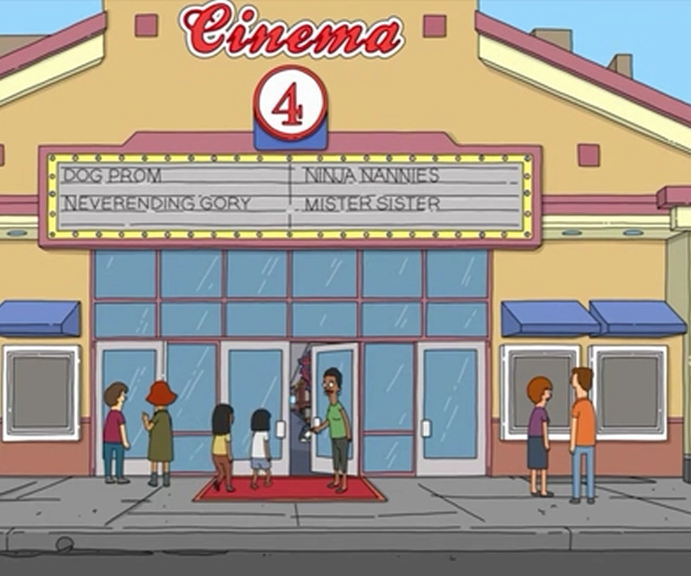 Cinema 4 | Wiki Bob´s Burguer | Fandom