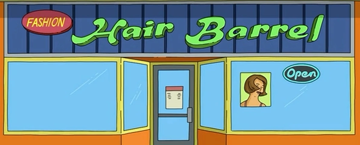 Hair Barrel | Bob's Burgers Wiki | Fandom
