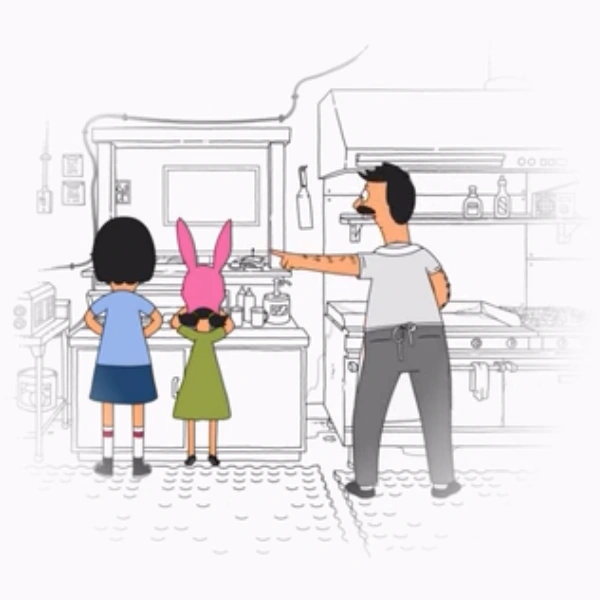 Dawn of the Peck/Gags | Bob's Burgers Wiki | Fandom