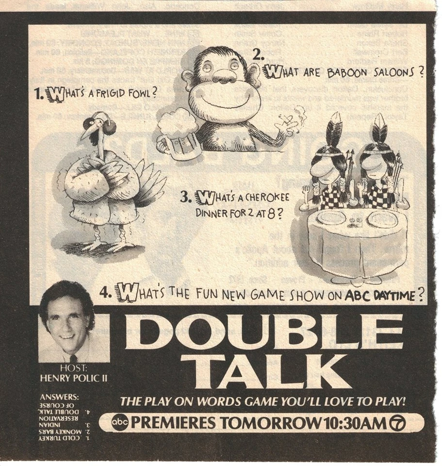 Double Talk | Bob Stewart Wiki | Fandom