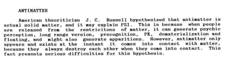 Antimatter | WikiBody | Fandom