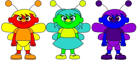 Roy, Gee, and Biv | Boebow Wiki | Fandom