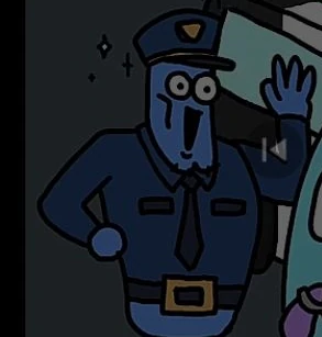 Unnamed Blue Policeman | The Land of Boggs Wiki | Fandom