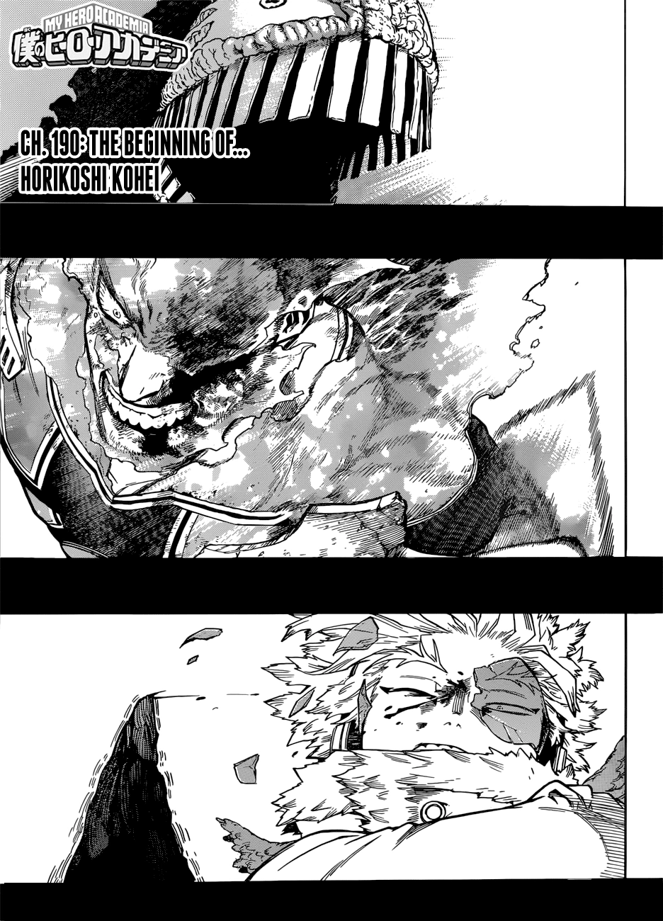 Capitolo 190 | My Hero Academia Wiki | Fandom