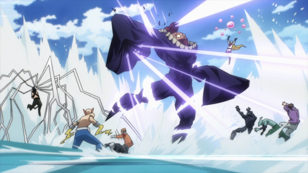 Okuto Island Team vs. Paranormal Liberation Front | My Hero Academia ...