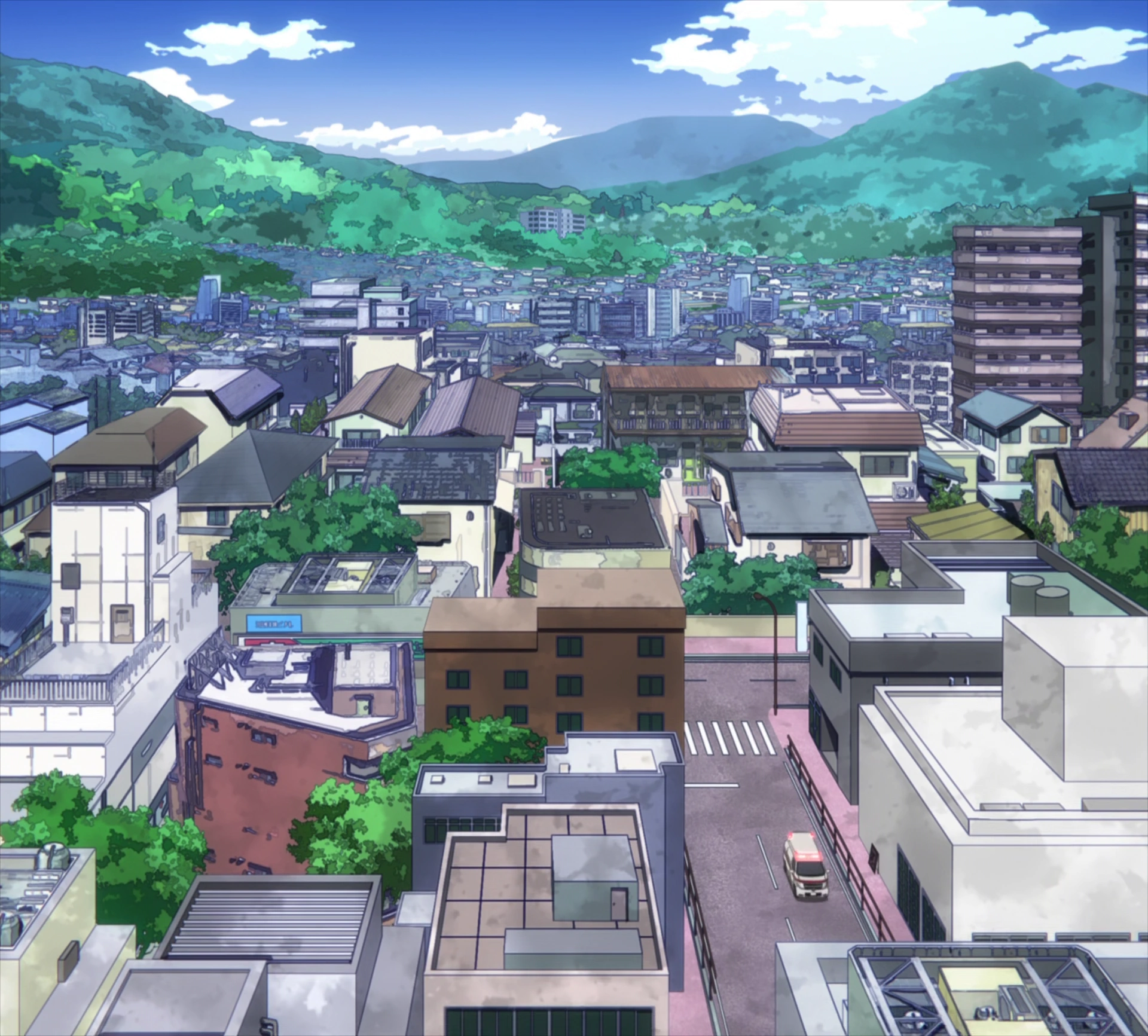 Anime Cities