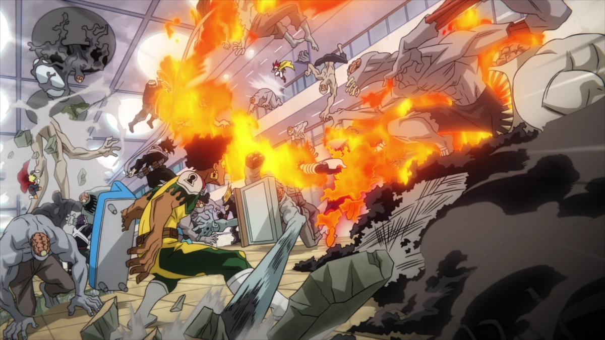 Hospital Raid Team vs. Nomu | My Hero Academia Wiki | Fandom