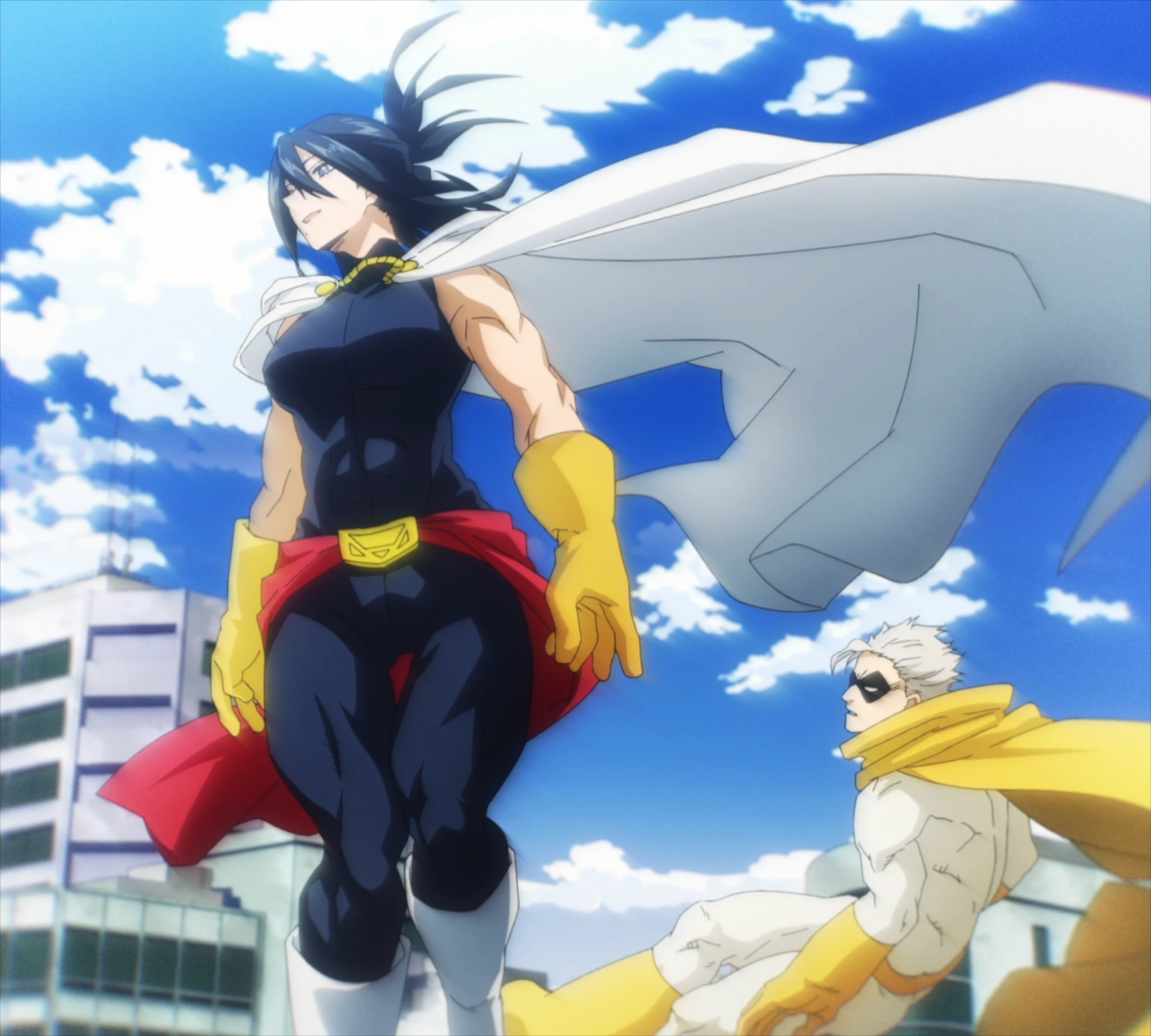 Floating Person Anime