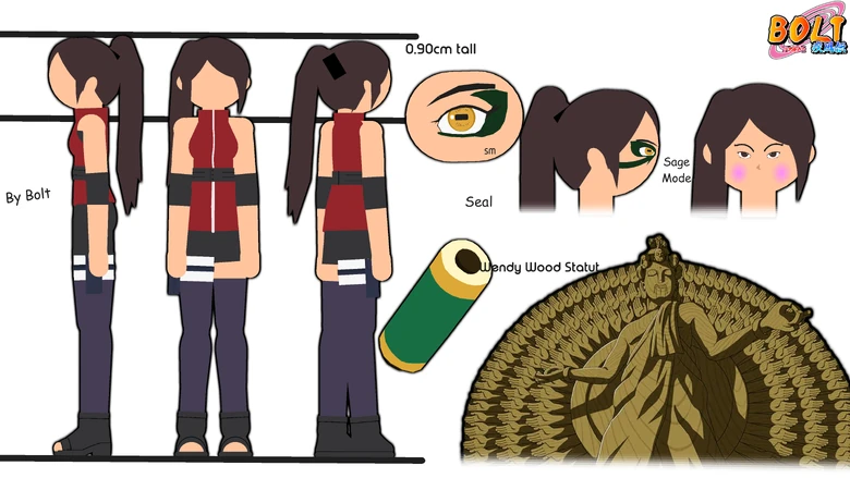 Wendy Senju | Bolt animation stick nodes Wiki | Fandom