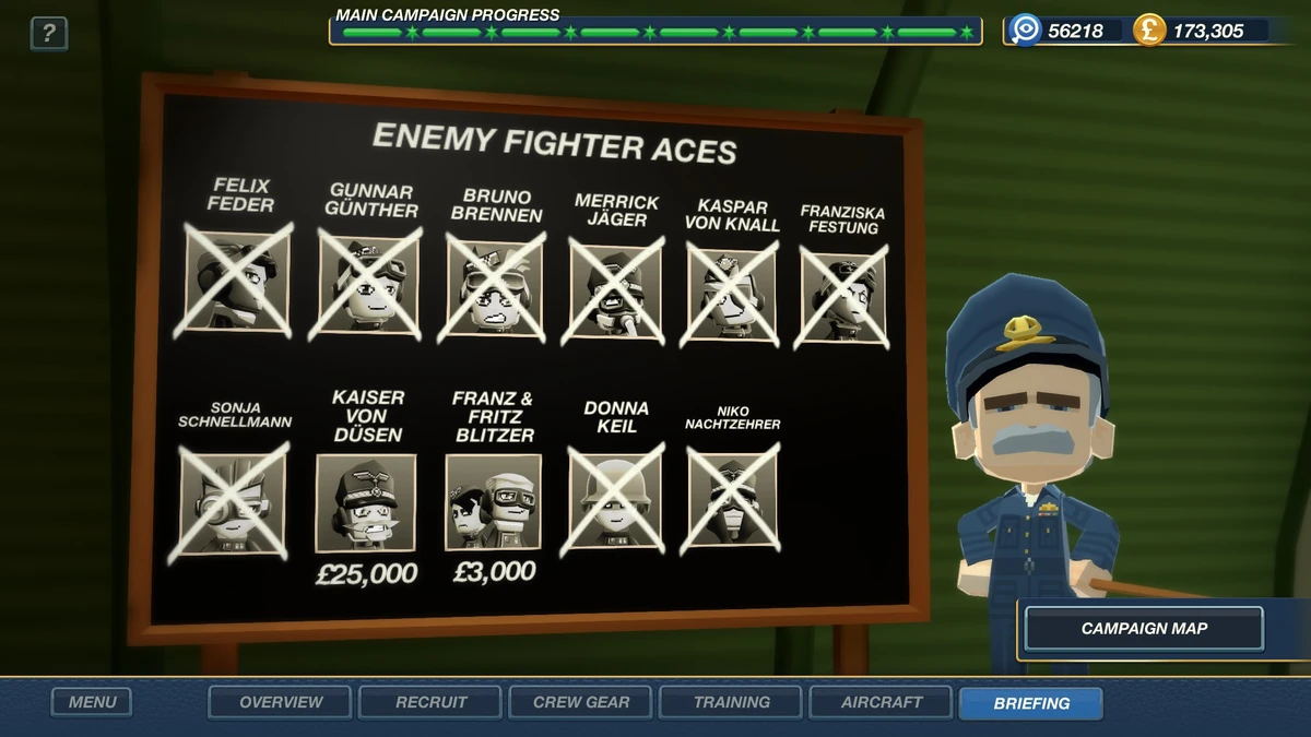 Enemy Fighter Ace | Bomber Crew Wiki | Fandom