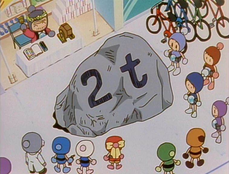 2 Tons Stone | Bomberman Wiki | Fandom