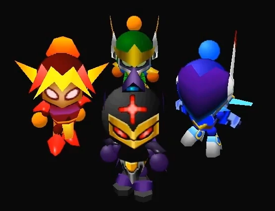 Masken-Trio | Bomberman Wiki | Fandom
