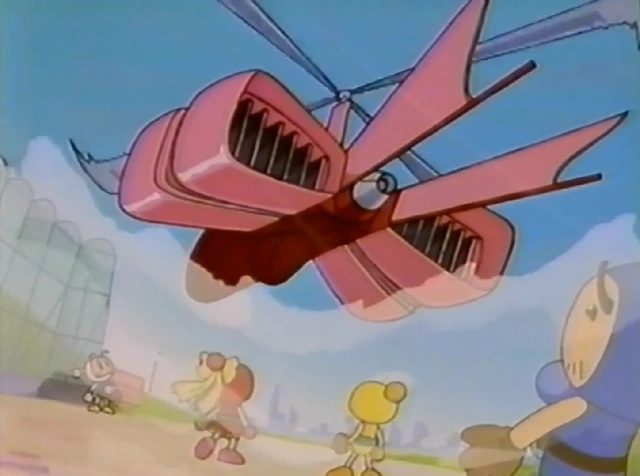 Pink Bomber's Aspi-Copter | Bomberman Wiki | Fandom