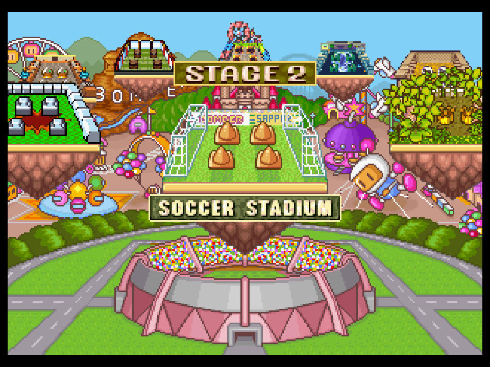 Soccer Stadium | Bomberman Wiki | Fandom
