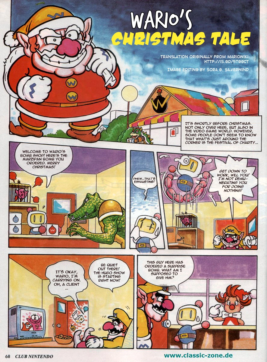Wario's Christmas Tale | Bomberman Wiki | Fandom