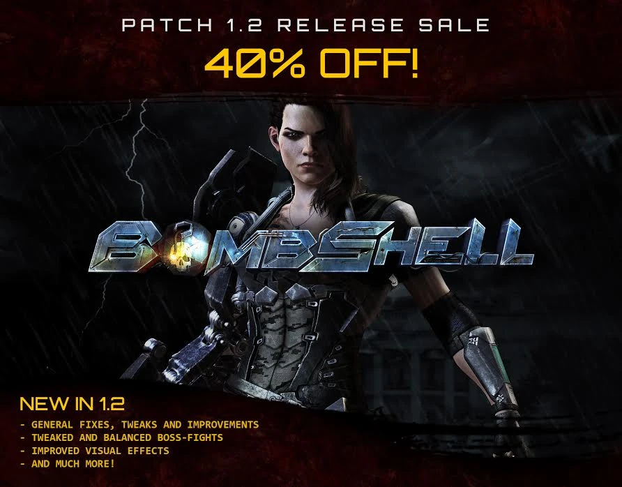 Bombshell patch 1.2 - Official Bombshell Wiki