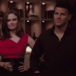Seeley Booth And Temperance Brennan Kiss