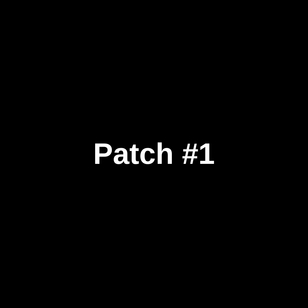 Patch 1 | BONEWORKS Wiki | Fandom