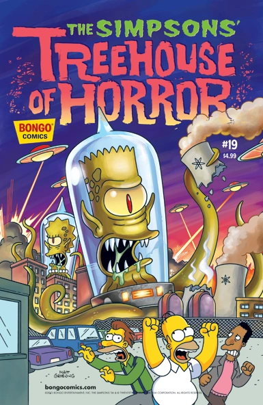 The Simpsons' Treehouse of Horror 19 | Bongo Comics Wiki | Fandom