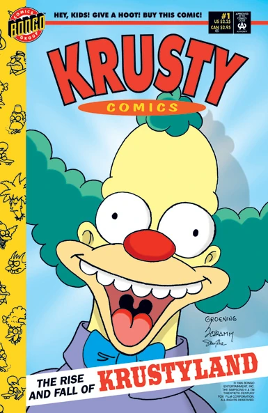 Krusty Comics | Bongo Comics Wiki | Fandom