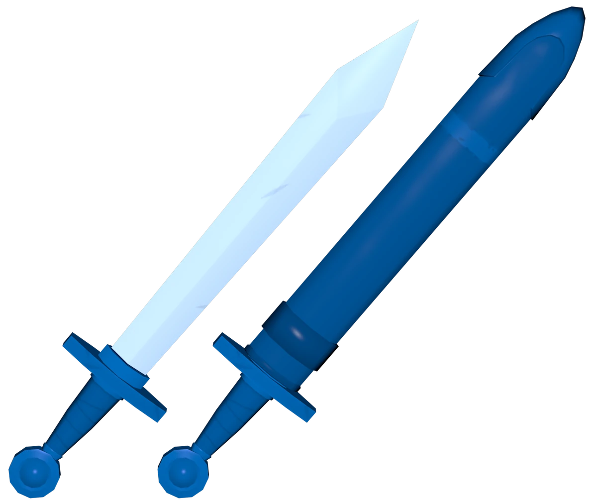 Blue Sword | Bonvin The Cyan Bunny: The Animation Series! Wiki | Fandom