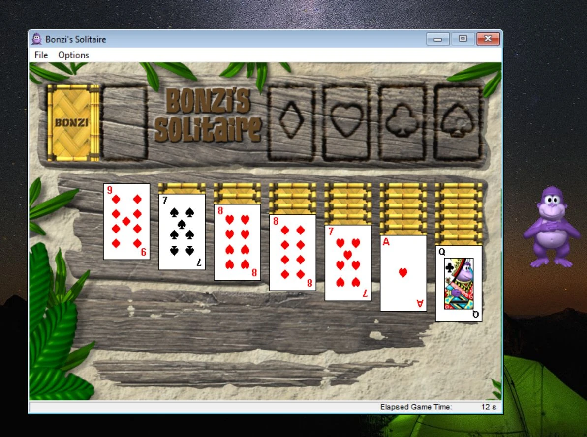 Bonzi's Solitaire | Bonzi Buddy Wikia | Fandom