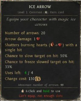 Ice Arrow | Book of Demons Wiki | Fandom