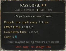 Mass Dispel | Book of Demons Wiki | Fandom