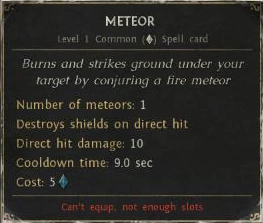 Meteor | Book of Demons Wiki | Fandom