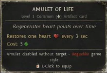 Amulet of Life | Book of Demons Wiki | Fandom