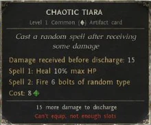 Chaotic Tiara | Book of Demons Wiki | Fandom