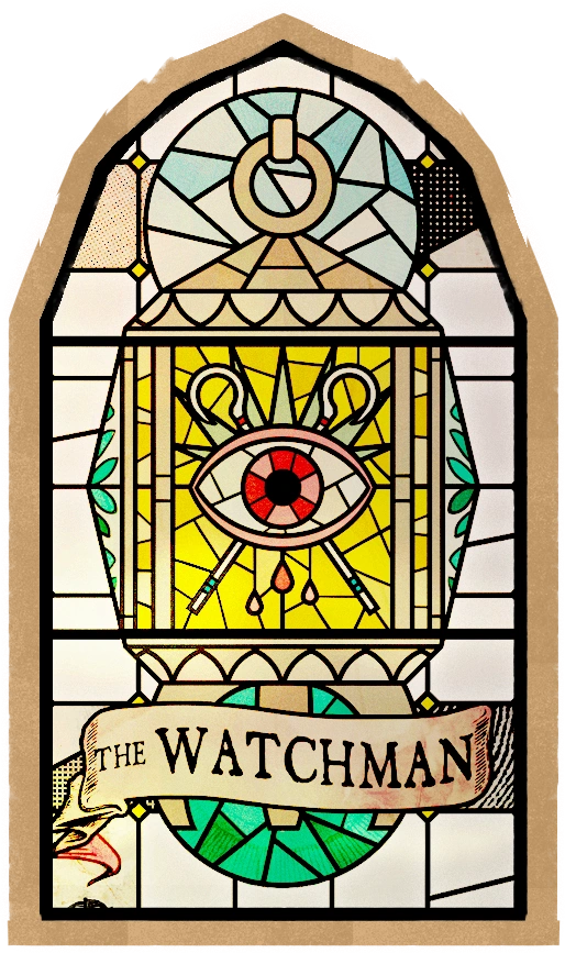 Stained Glass Window: the Watchman | Book of Hours Wiki | Fandom