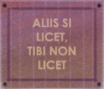 ALIIS LICET TIBI NON LICET | Book of Hours Wiki | Fandom