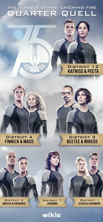 Catching Fire Tributes Cultacha Die Tribute Von Panem Catching Fire