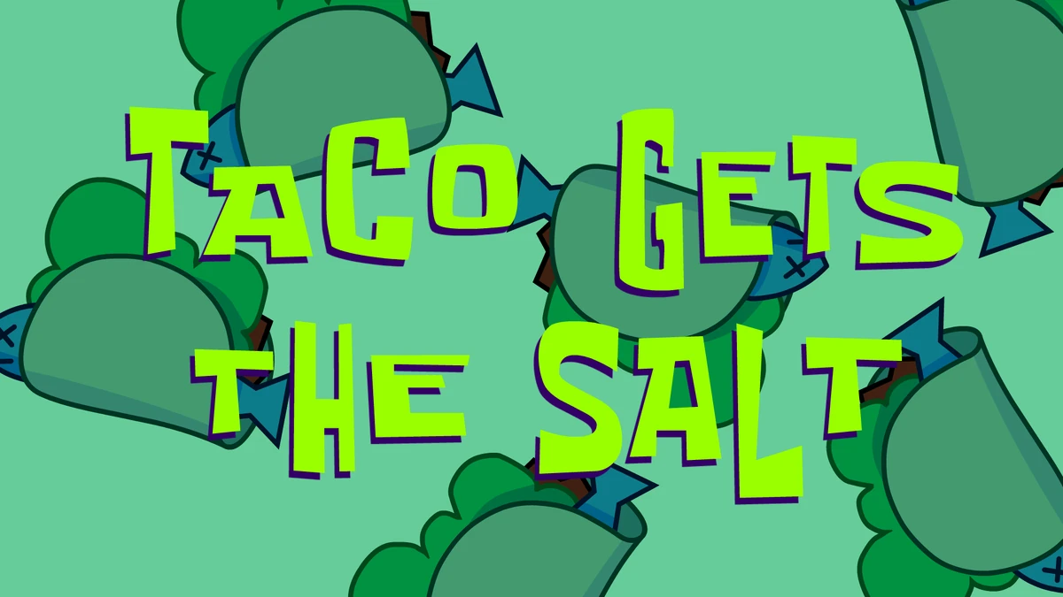 Taco Gets the Salt | Book from BFDI Wiki | Fandom