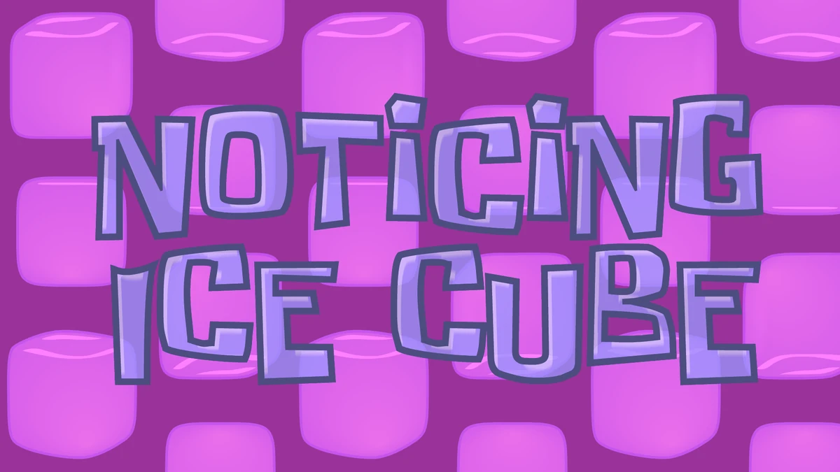 Noticing Ice Cube | Book from BFDI Wiki | Fandom
