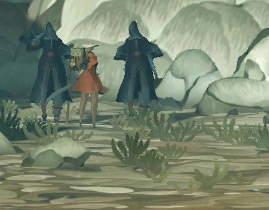 Cobalt Ribbon Guard - Book of Travels Wiki